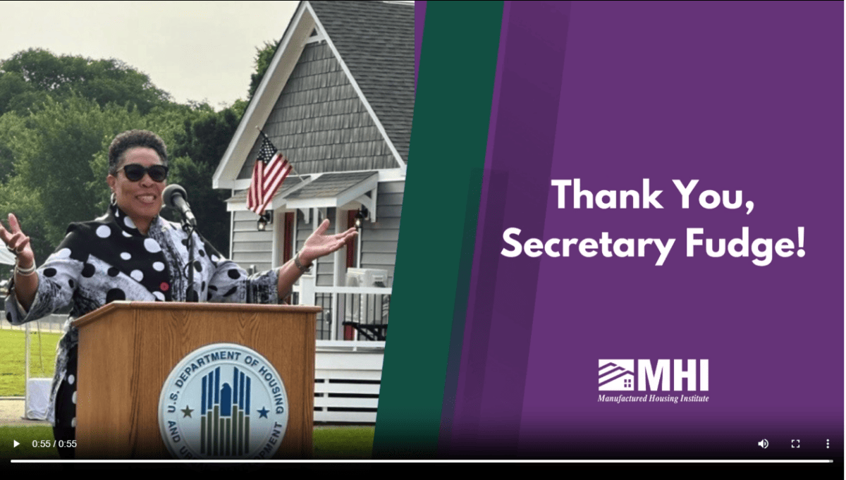 Secretary Fudge to Leave HUD at End of Month